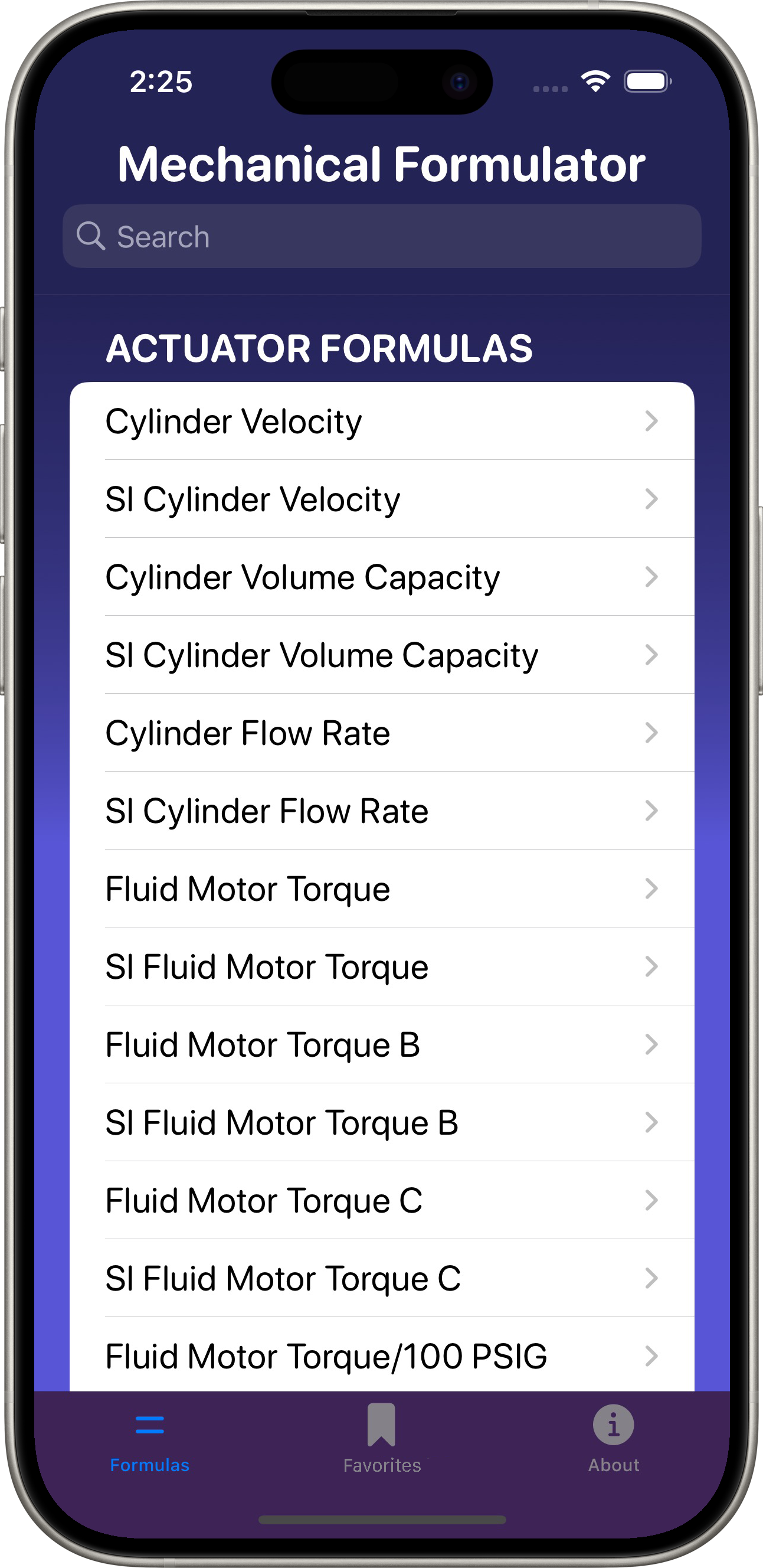Mechanical Engineering Formularte